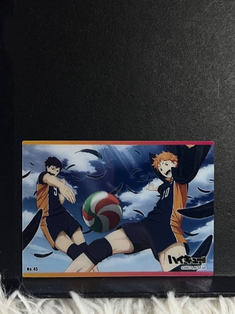Haikyuu! - Cards [Official Merch], Hobbies & Toys, Toys & Games on ...