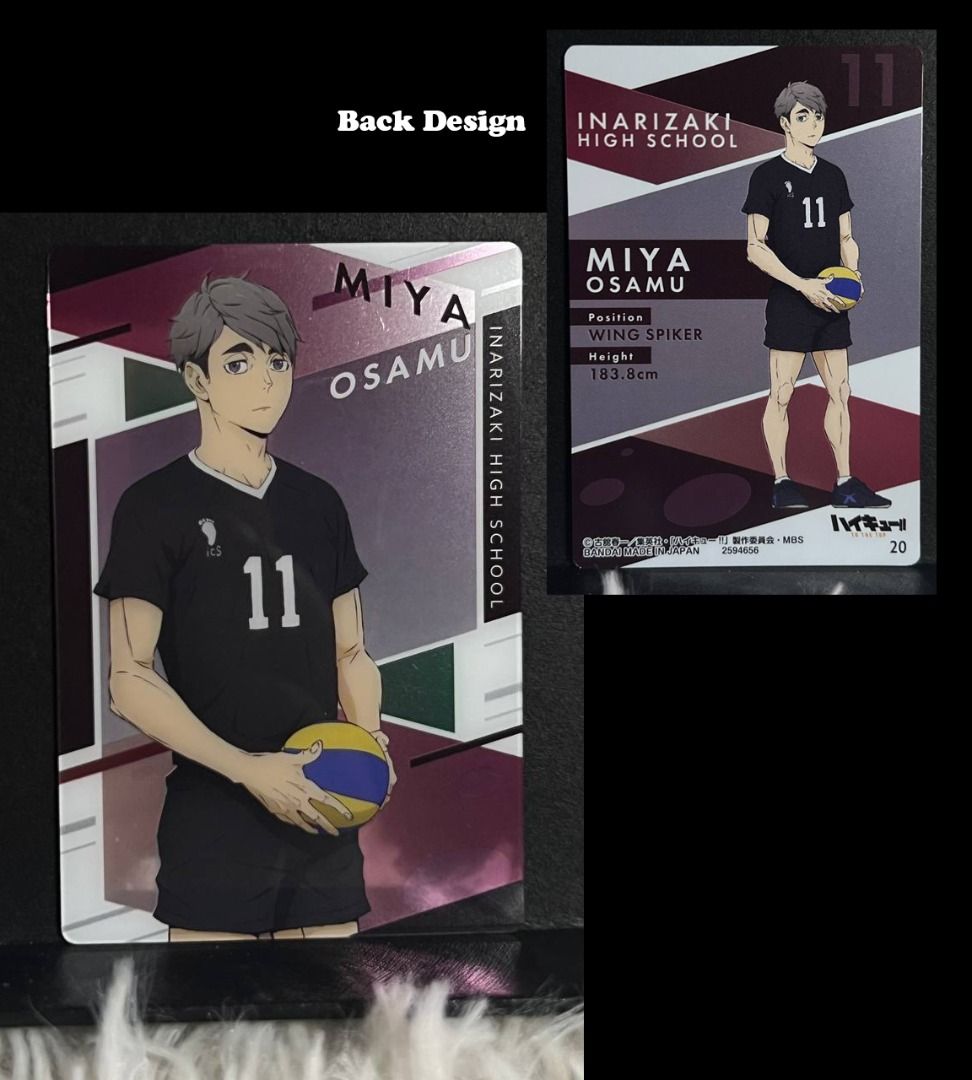 Haikyuu! - Cards [Official Merch], Hobbies & Toys, Toys & Games on ...