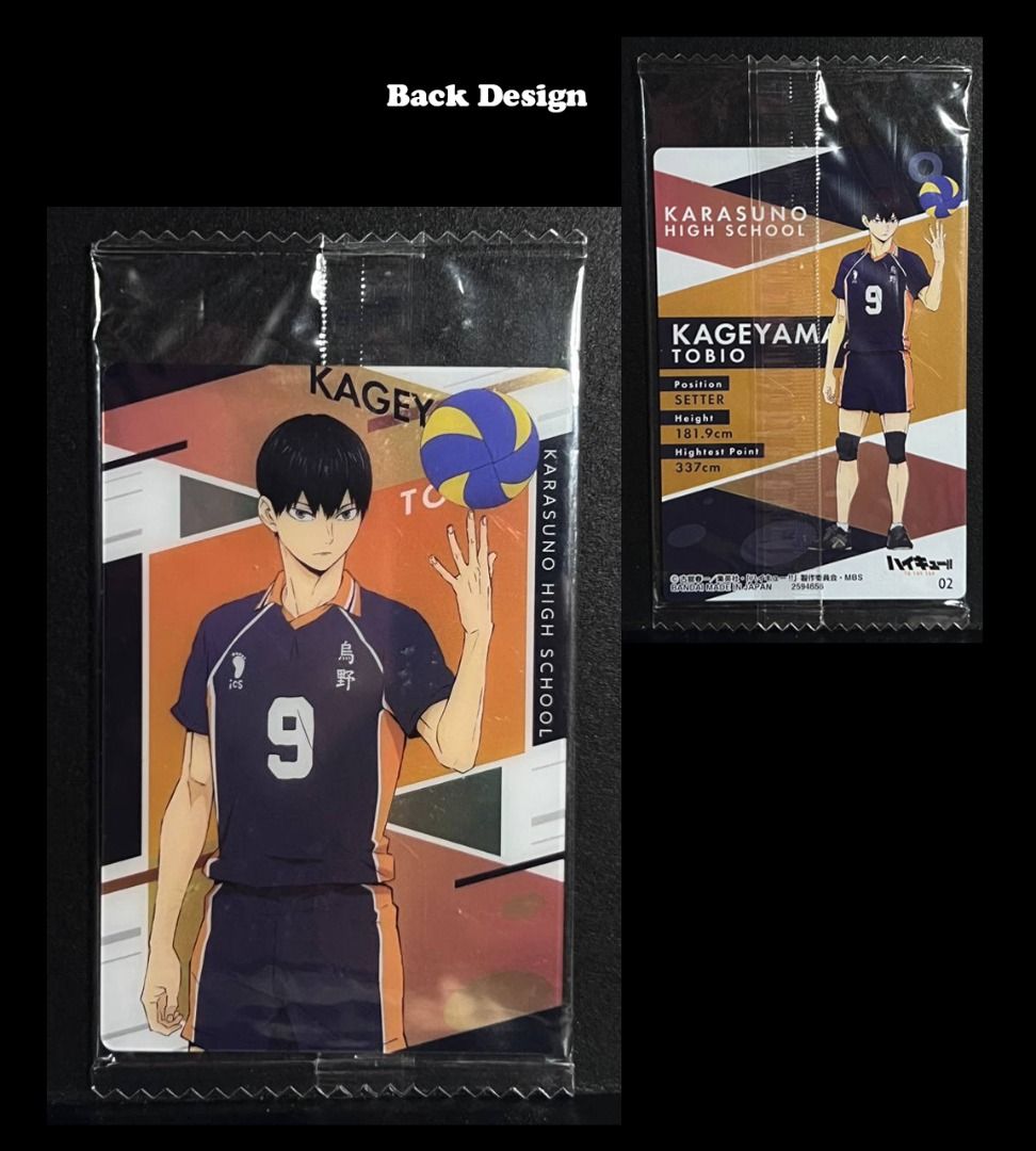 Haikyuu! - Cards [Official Merch], Hobbies & Toys, Toys & Games on ...