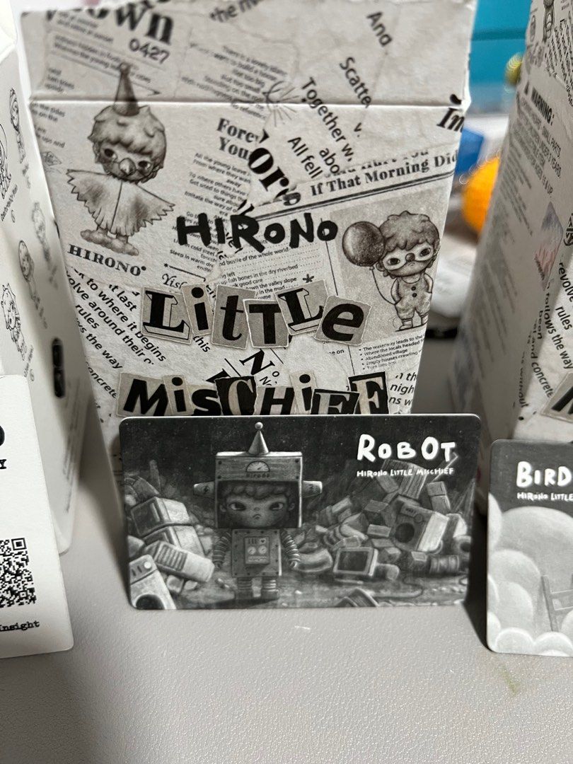 Hirono Figures (trade only) Insight, Birdman, and Robot, Hobbies & Toys ...