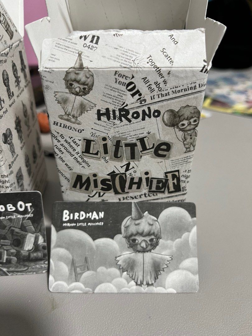 Hirono Figures (trade only) Insight, Birdman, and Robot, Hobbies & Toys ...