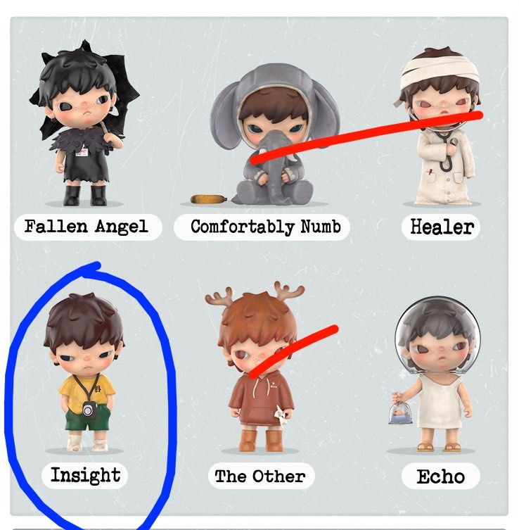 Hirono Figures (trade only) Insight, Birdman, and Robot, Hobbies & Toys ...