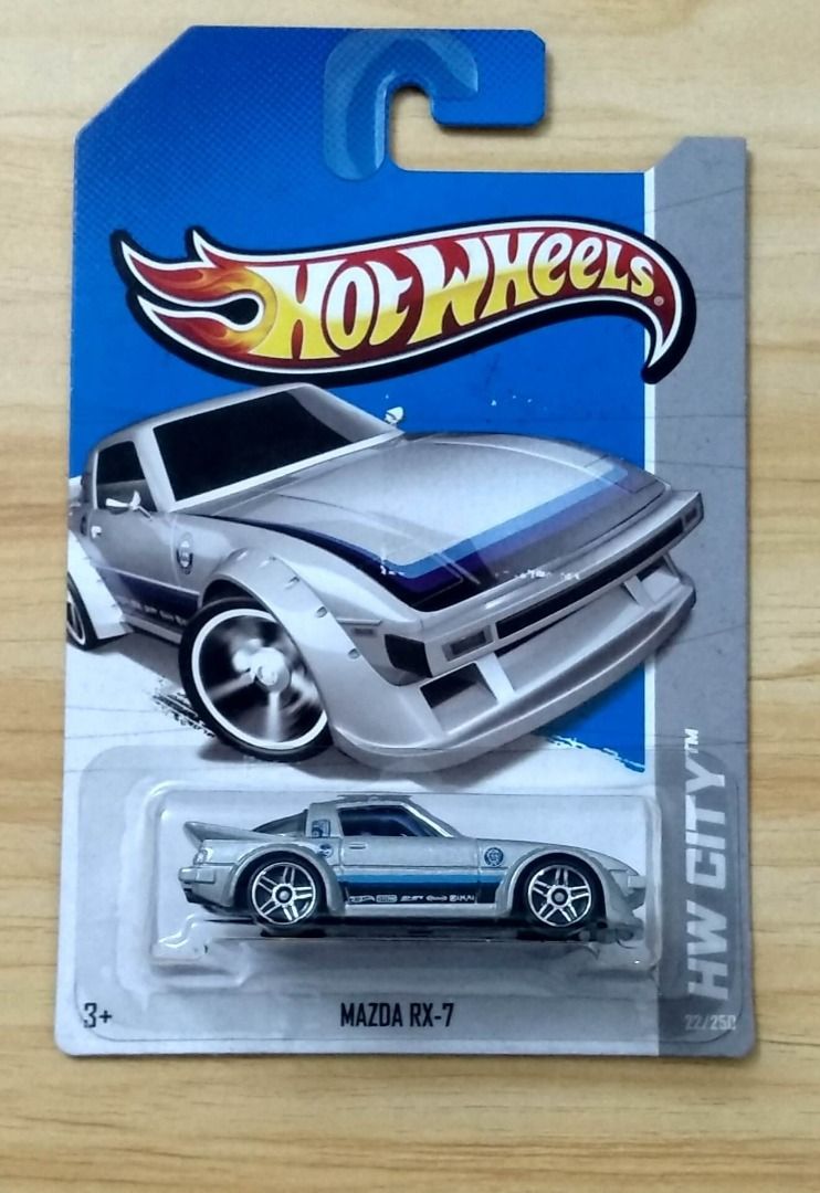 Hot Wheels Mazda RX-7 RX7 HW City hotwheels machbox Regular Treasure ...