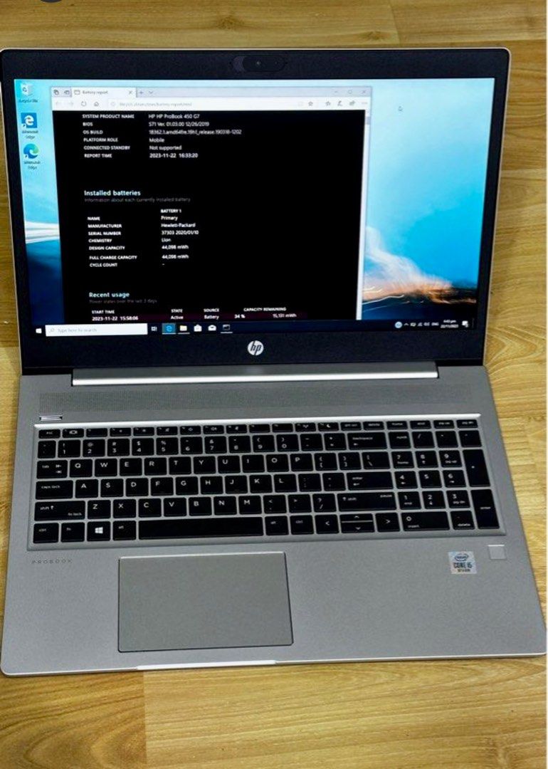HP ProBook 450 G7 i5 10th Gen 8GB 512GB MS Office, Computers & Tech ...