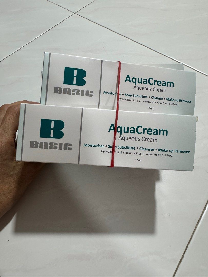 ICM Pharma Basic Aqua Cream Aqueous Cream 100g, Health & Nutrition ...
