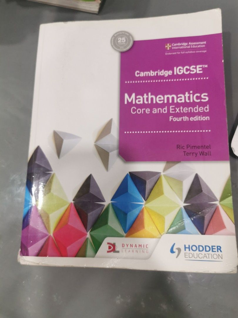 Igcse Math Core And Extended Textbook Hobbies And Toys Books