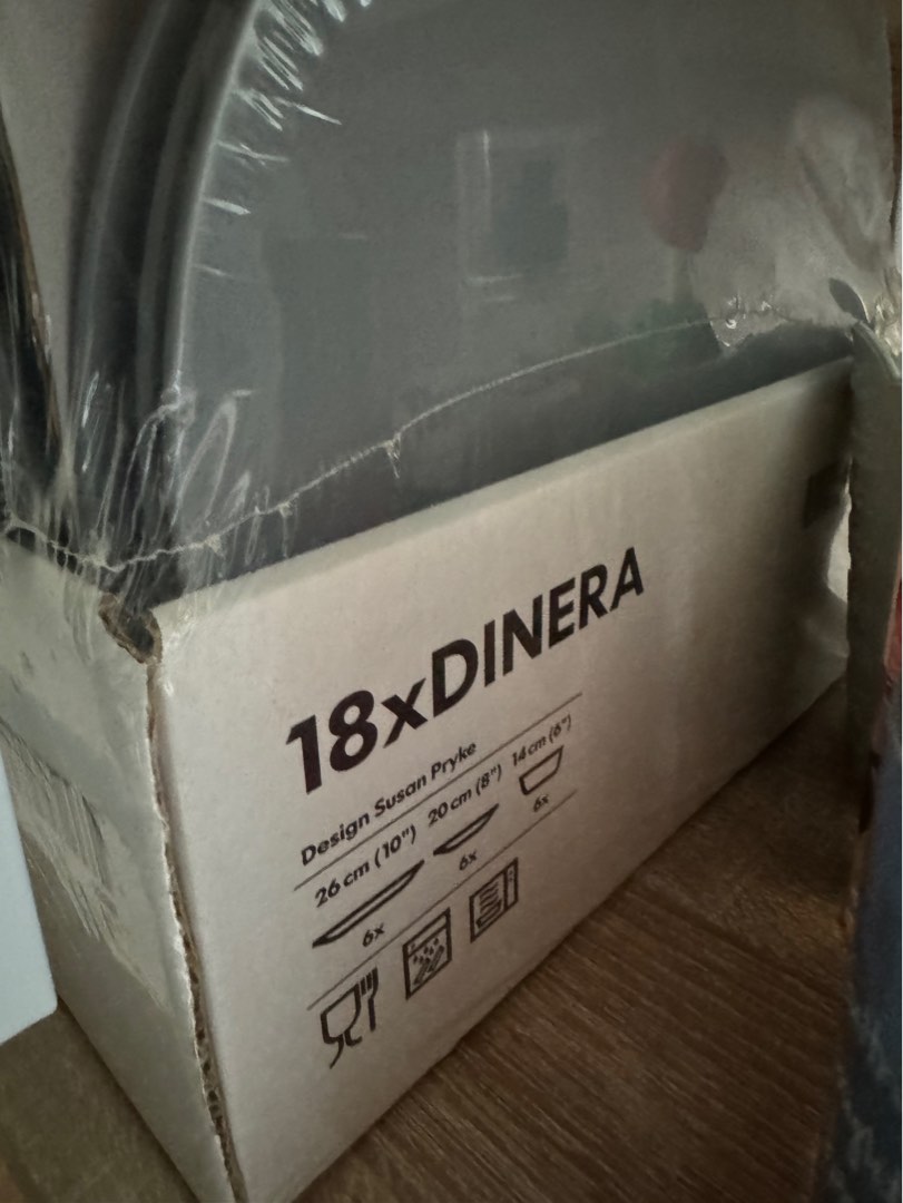 Ikea 18x plates set, Furniture & Home Living, Kitchenware & Tableware ...