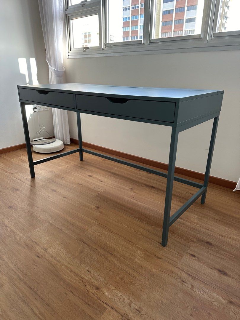 IKEA ALEX Computer Desk, Furniture & Home Living, Furniture, Tables ...