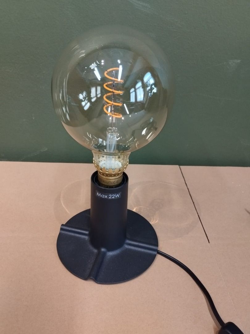 Ikea ROLLSBO LED bulb with lampstand, Furniture & Home Living, Lighting ...