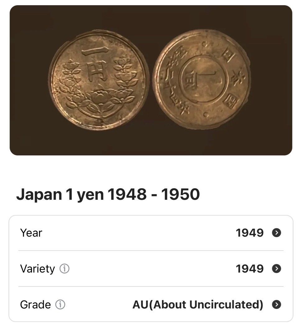 Japan coins, Hobbies & Toys, Memorabilia & Collectibles, Currency on ...