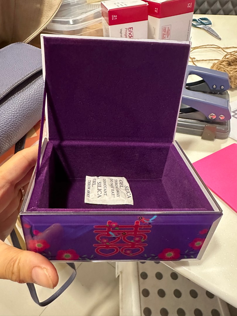 Jewelry box and pin art box, Women's Fashion, Jewelry & Organisers ...