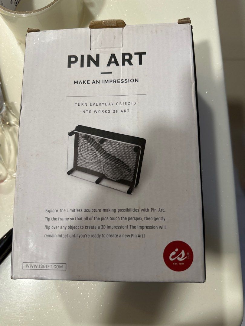 Jewelry box and pin art box, Women's Fashion, Jewelry & Organisers ...