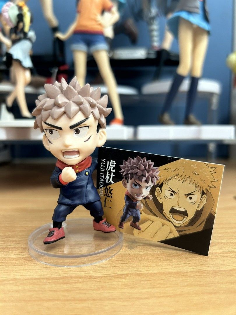 JJK Itadori Yuji Chibi Master, Hobbies & Toys, Toys & Games on Carousell