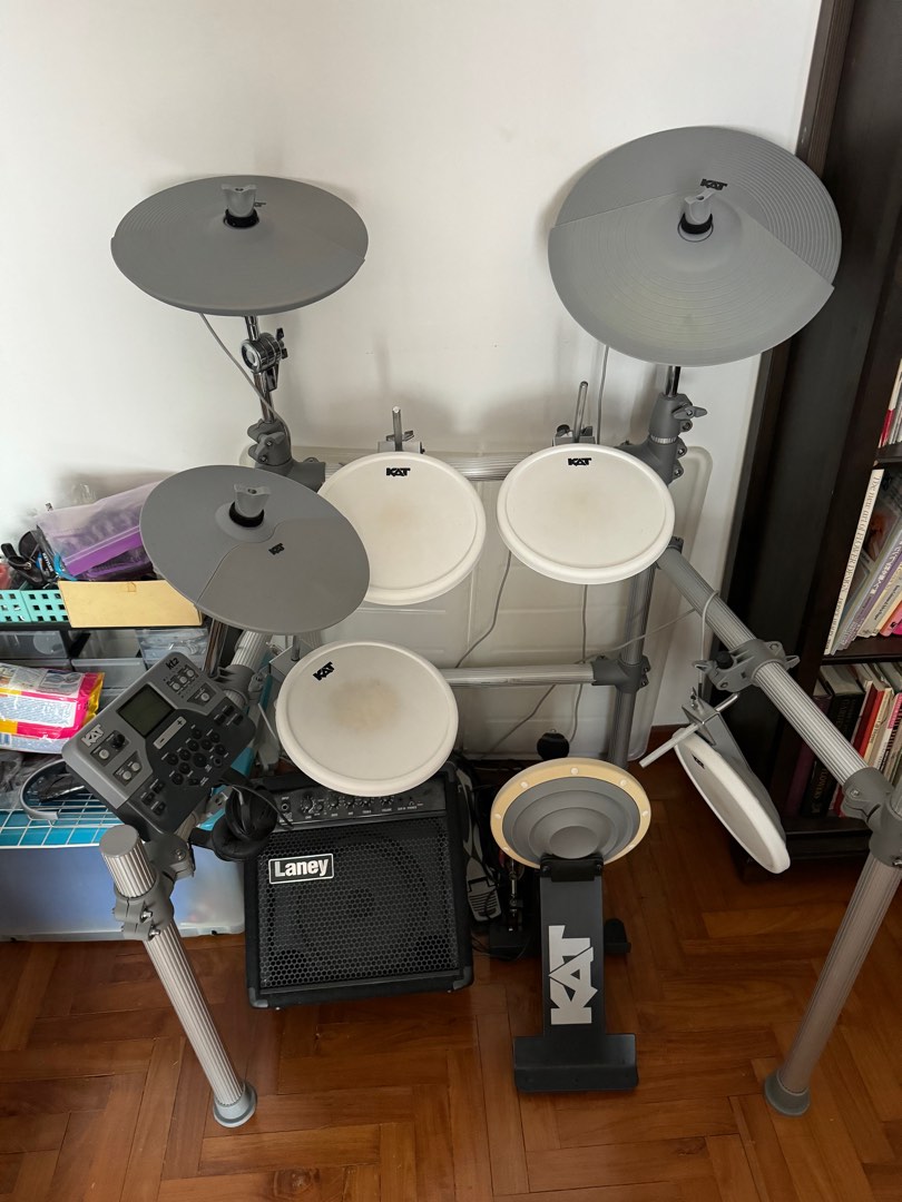 KAT KT2 Electronic Drum Set, Hobbies & Toys, Music & Media, Musical ...
