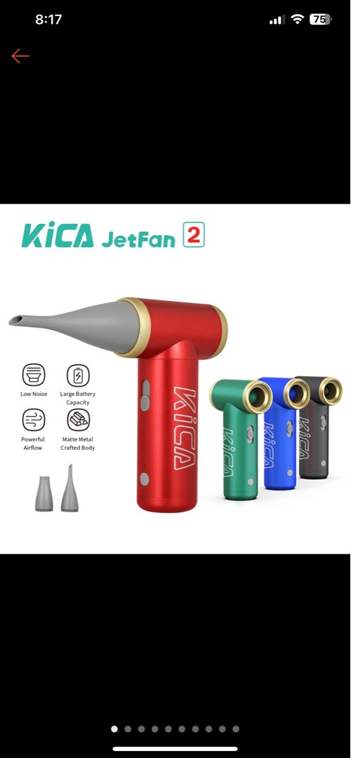 Kica Jetfan 2 [NEW VERSION], Sports Equipment, Hiking & Camping on ...