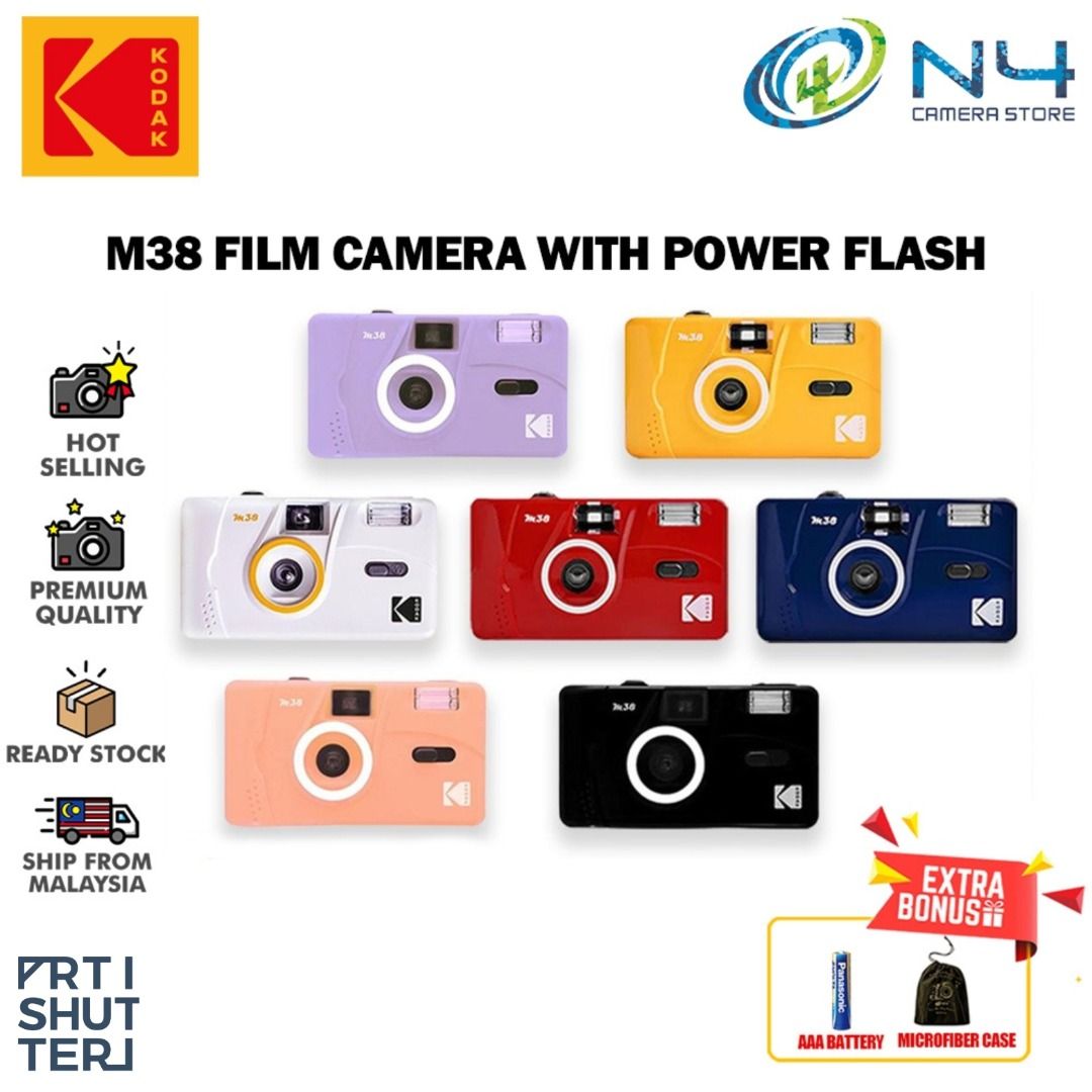 Kodak M38 Film Camera, Photography, Cameras on Carousell