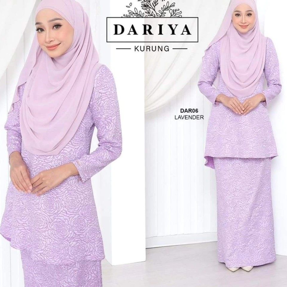 KURUNG DARIYA (PO), Women's Fashion, Muslimah Fashion, Baju Kurung & sets on Carousell