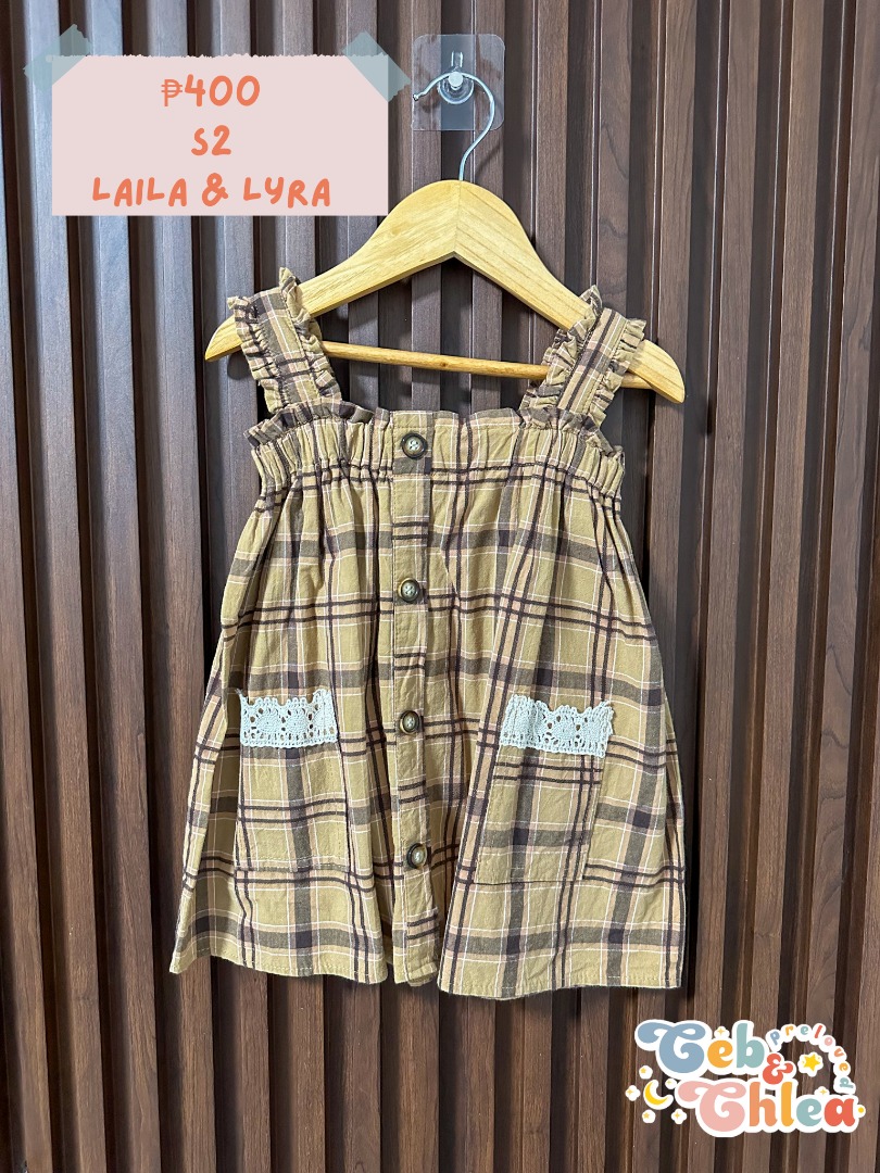 Laila and Lyra Dress s2, Babies & Kids, Babies & Kids Fashion on Carousell