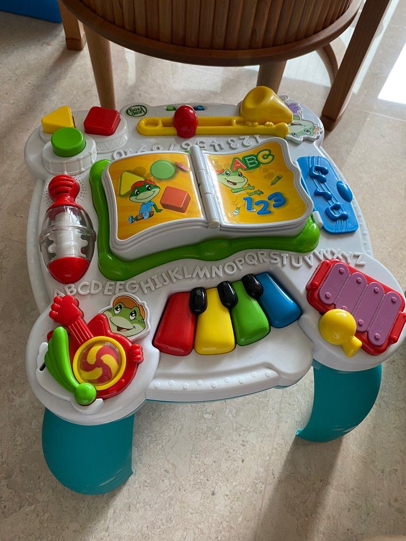 Leapfrog Learn & Grove Musical Table, Babies & Kids, Infant Playtime on ...