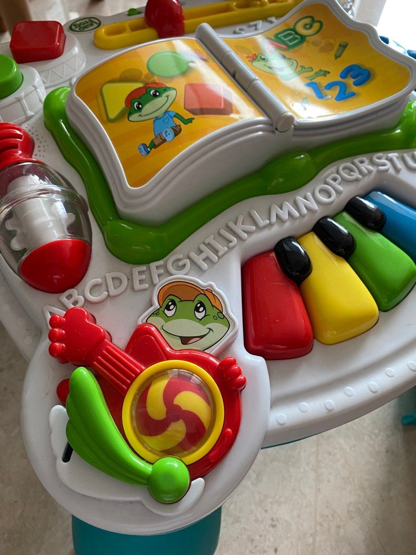 Leapfrog Learn & Grove Musical Table, Babies & Kids, Infant Playtime on ...