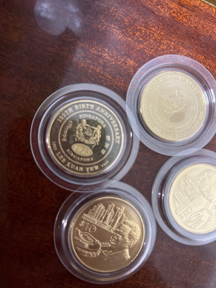Lee Kuan Yew 100th Birth Anniversary coin, Hobbies & Toys, Memorabilia ...