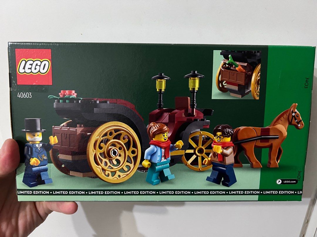 Lego 40603 winter time carriage ride, Hobbies & Toys, Toys & Games on ...