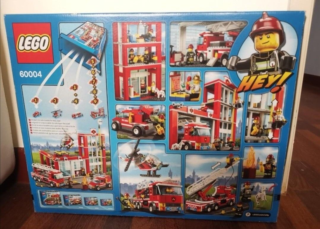 Lego 60004 Fire Station, Hobbies & Toys, Toys & Games on Carousell