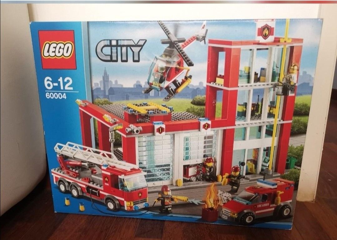 Lego 60004 Fire Station, Hobbies & Toys, Toys & Games on Carousell