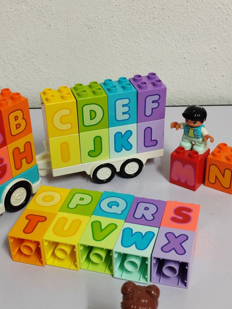 Lego duplo 10915 Alphabet Truck, Hobbies & Toys, Toys & Games on Carousell