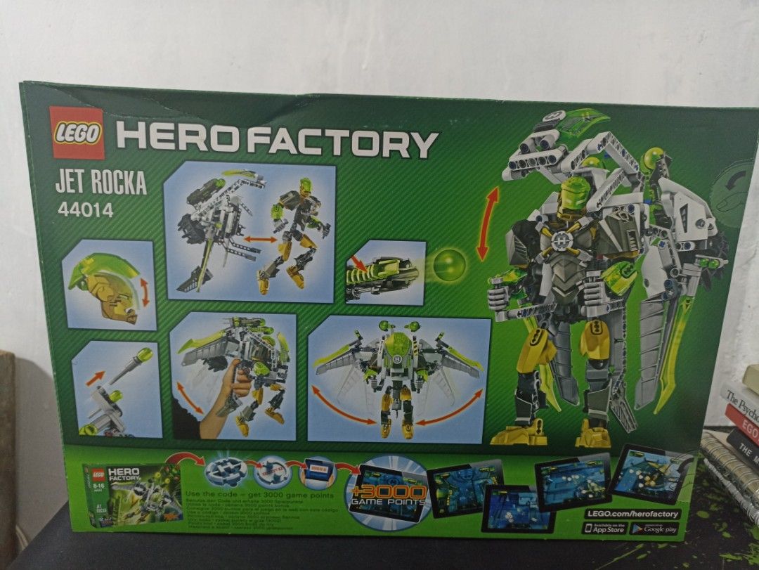 Lego Hero Factory Jet, Hobbies & Toys, Toys & Games on Carousell