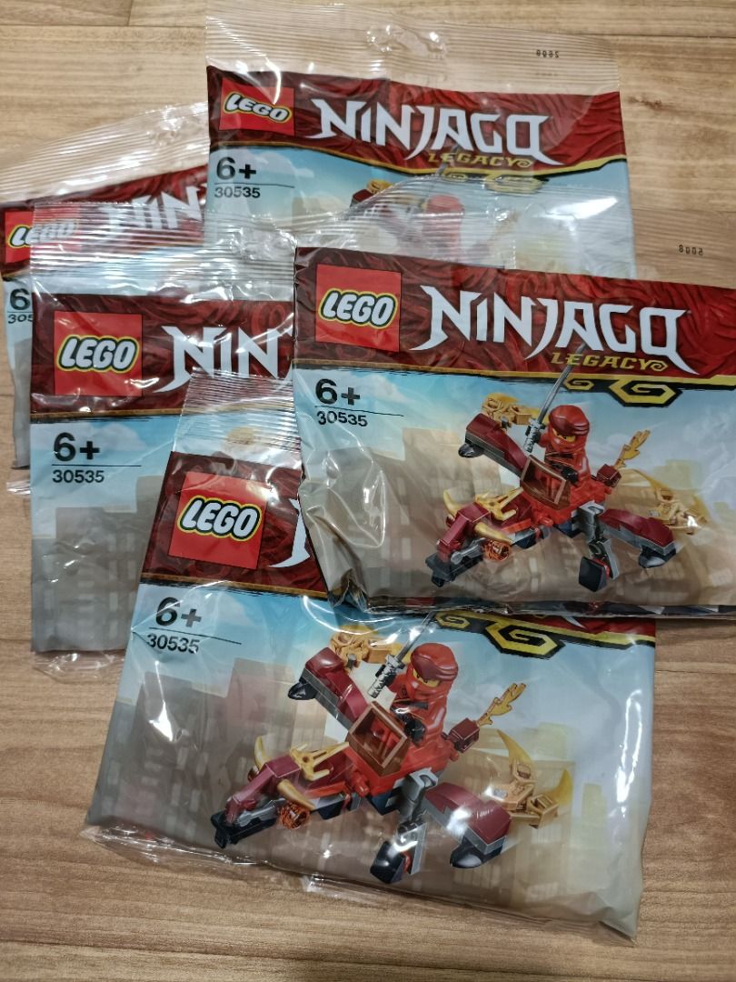 LEGO Ninjago Legacy Minifigure Kai Fire Dragon Polybag Hobbies Toys Toys Games