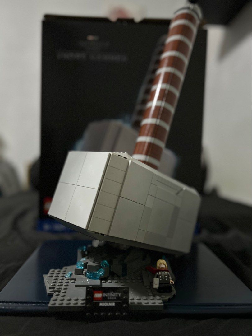 Lego Thor Hammer/ already assembled , Hobbies & Toys, Toys & Games on ...
