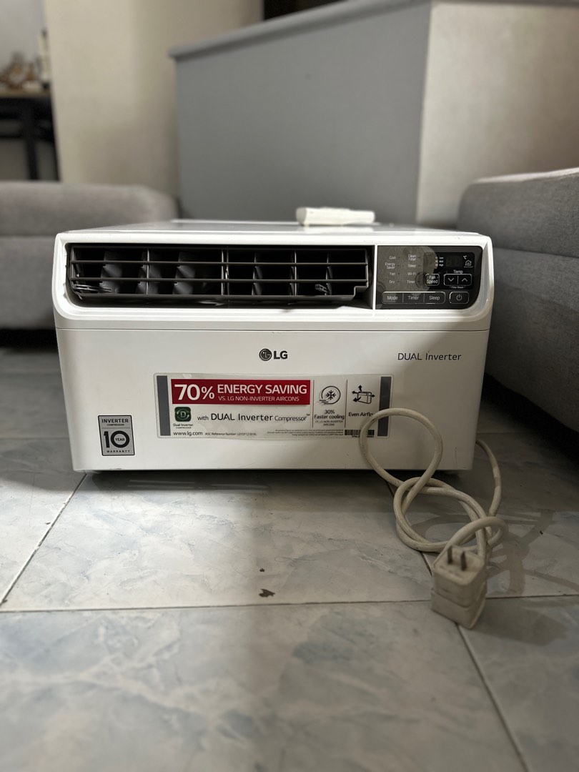 LG DUAL INVERTER (1hp) (2mos old), TV & Home Appliances, Air ...