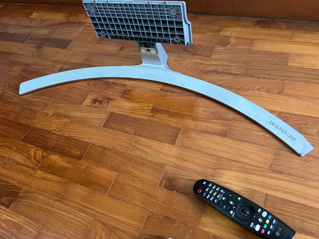 LG TV Stand/ Leg - 49SJ800T, TV & Home Appliances, TV & Entertainment ...