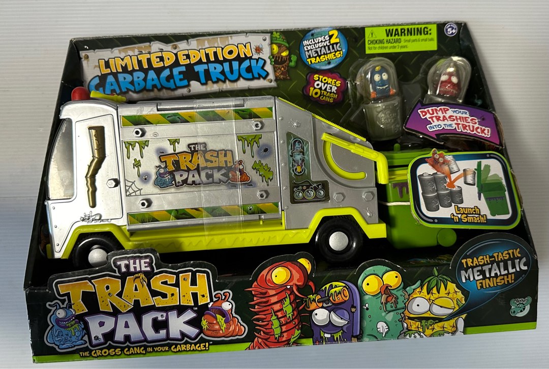 Limited Edition Trash Pack Garbage Truck, Hobbies & Toys, Toys & Games ...