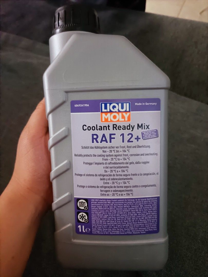 Liqui Moly Coolant Ready Mix RAF 12+, Car Parts & Accessories ...