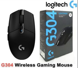 Logitech G304 LIGHTSPEED Wireless Gaming Mouse, Hero 12K Sensor, 12,000 ...