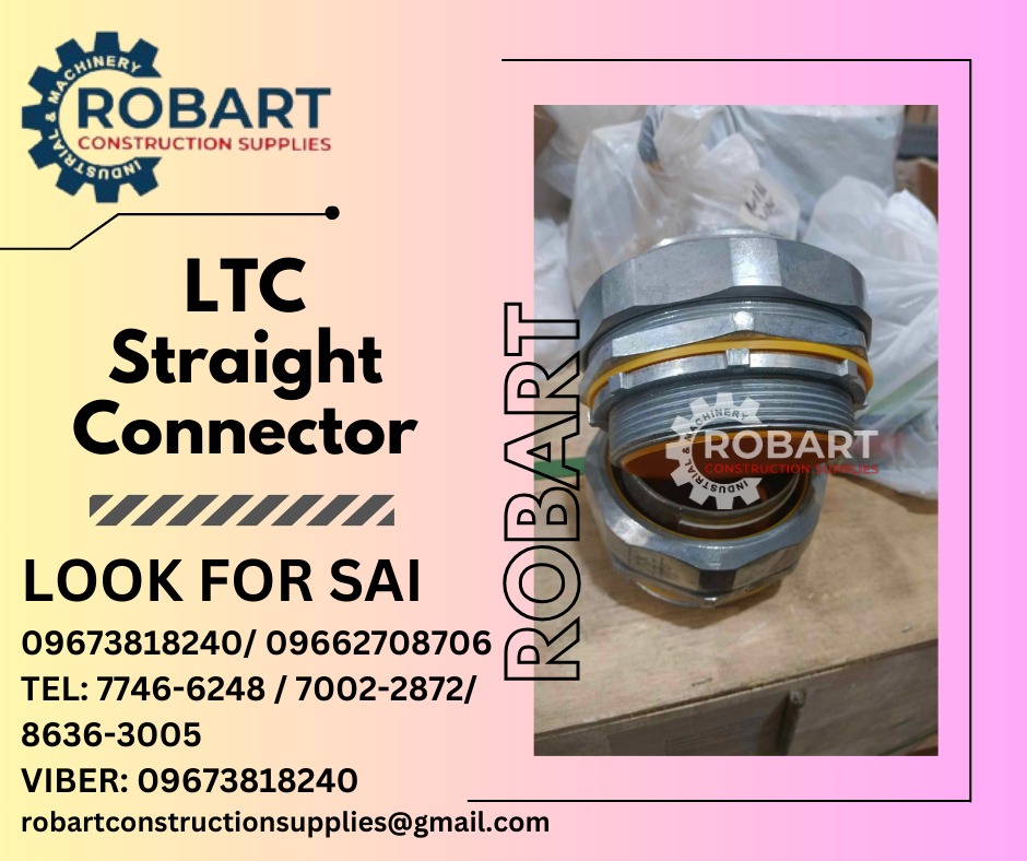 LTC Straight Connector, Commercial & Industrial, Construction Tools ...