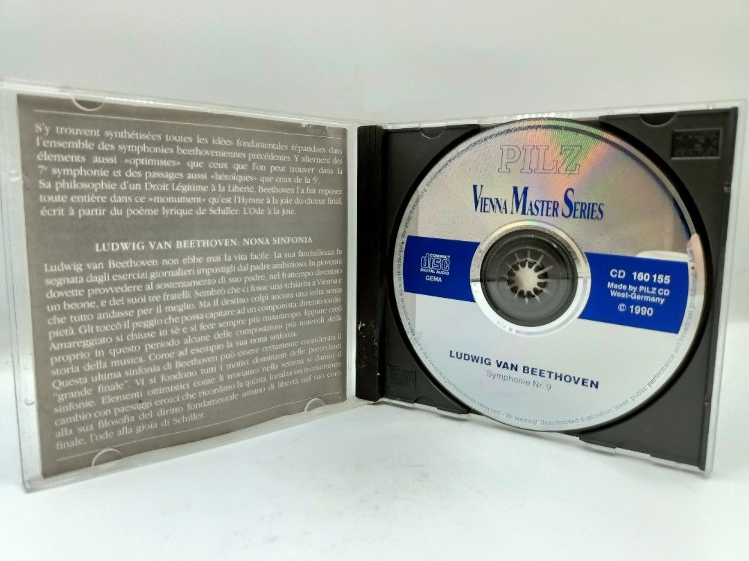 Ludwig Van Beethoven/1990 PILZ CD/ Made in Germany / Used CD, Hobbies ...