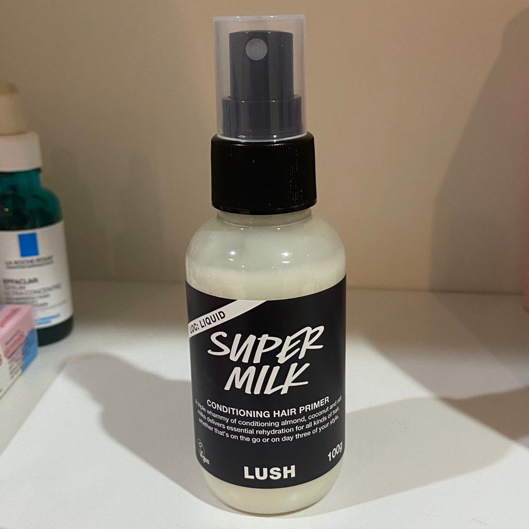 Lush Super Milk Conditioning Hair Primer Hair Spray Treatment 100g