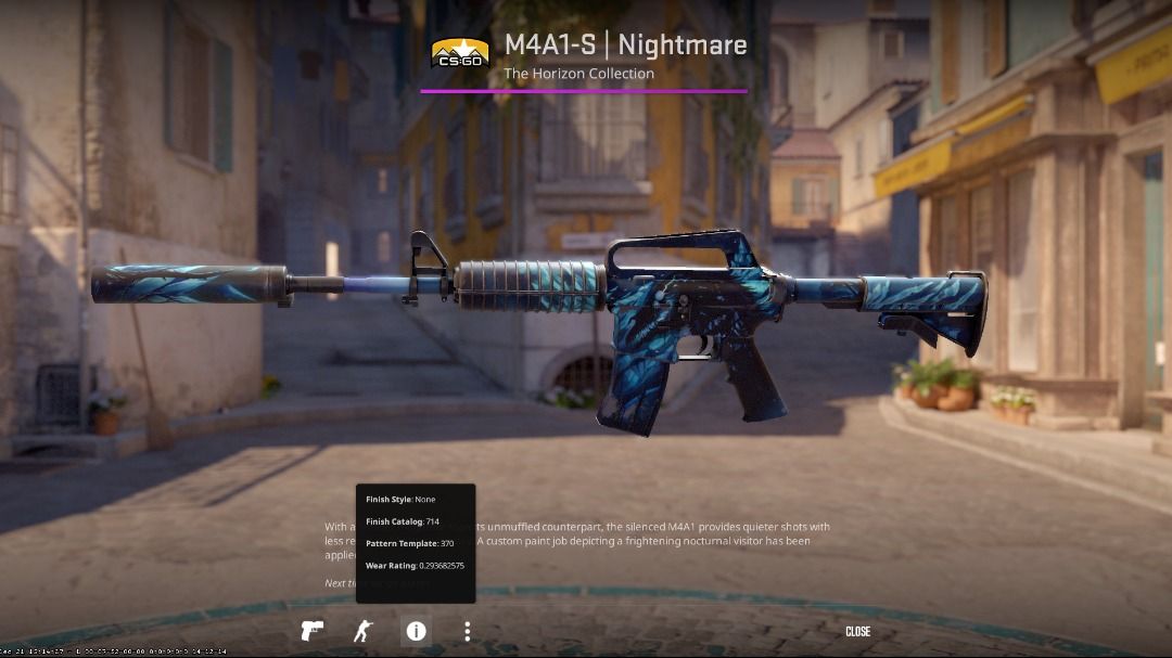 M4A1-S Nightmare FT, Video Gaming, Gaming Accessories, In-Game Products ...
