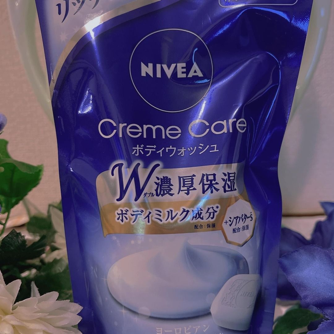 Made in Japan NIVEA CREME Care European White Soap Scent Thick Cream ...