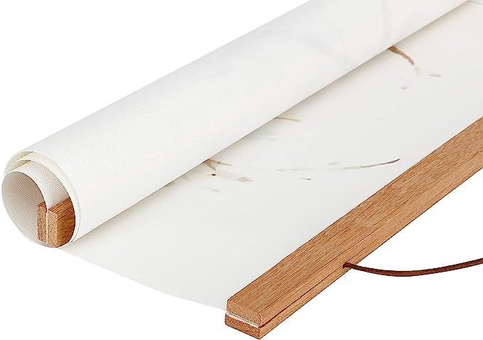 A1 Magnetic Poster Hanger Frame (Teak Wood, 33") - Use for A1 Size ...