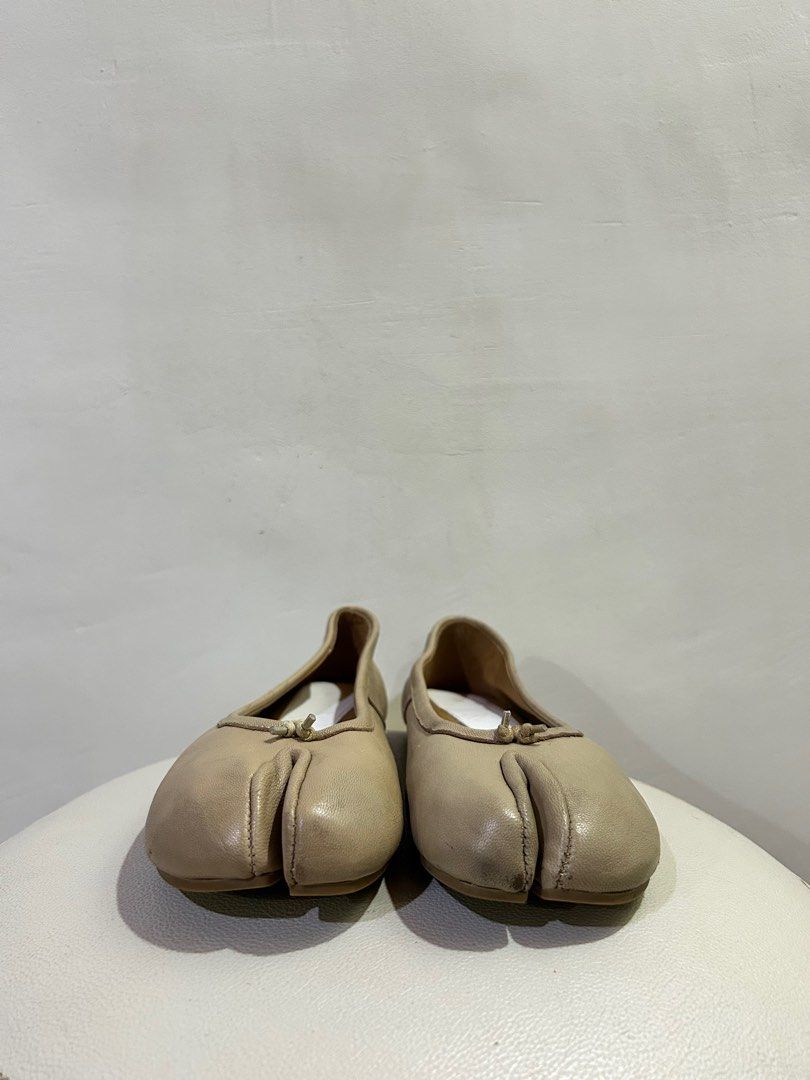 Maison Margiela Line 22 Leather Ballet Tabi (Alternative), Luxury ...