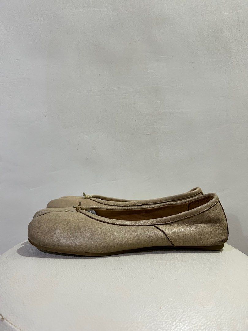 Maison Margiela Line 22 Leather Ballet Tabi (Alternative), Luxury ...