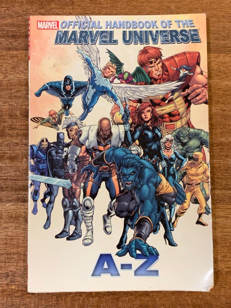 MARVEL OFFICIAL HANDBOOK OF THE MARVEL UNIVERSE A-Z, Hobbies & Toys ...