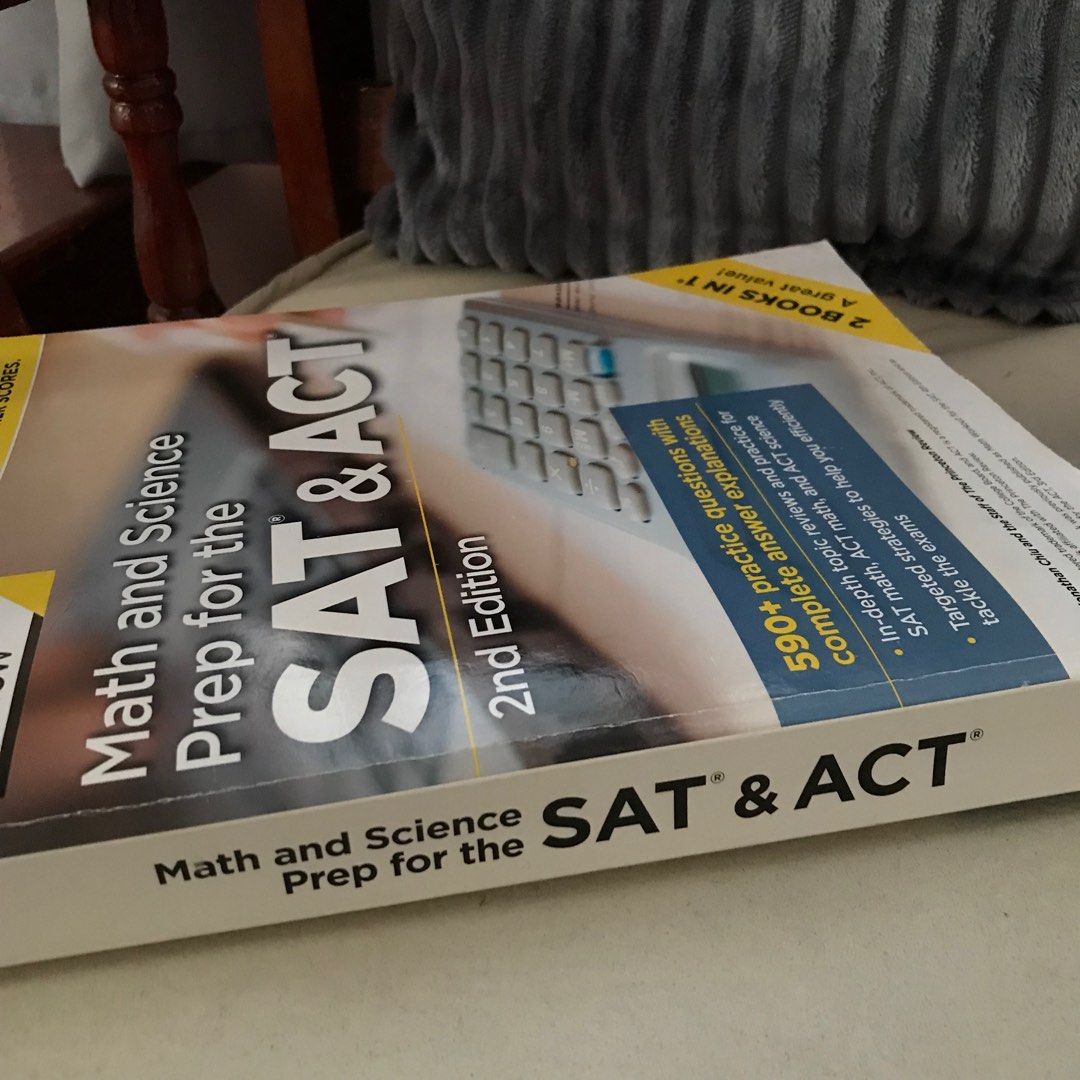 Math and Science Prep for the SAT & ACT, Hobbies & Toys, Books ...