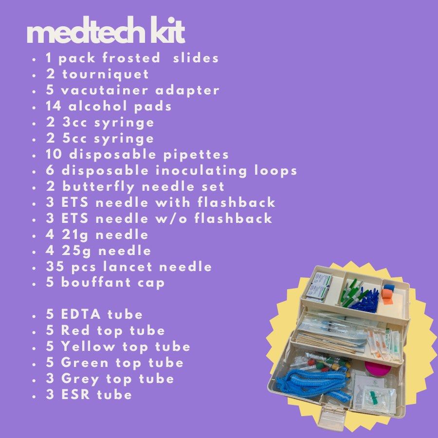 Medtech Kit, Health & Nutrition, Medical Supplies & Tools on Carousell