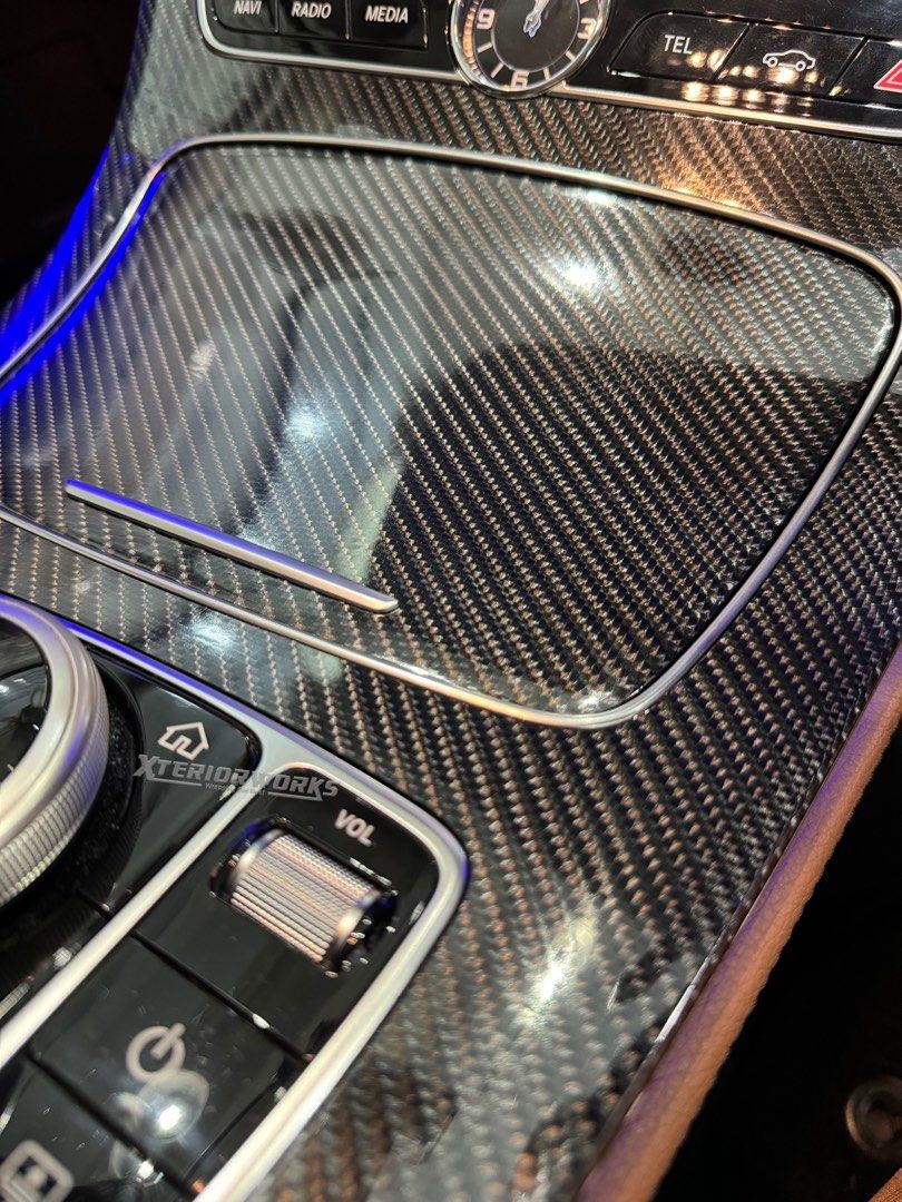 Mercedes E Class Center console wrap, Car Accessories, Accessories on ...