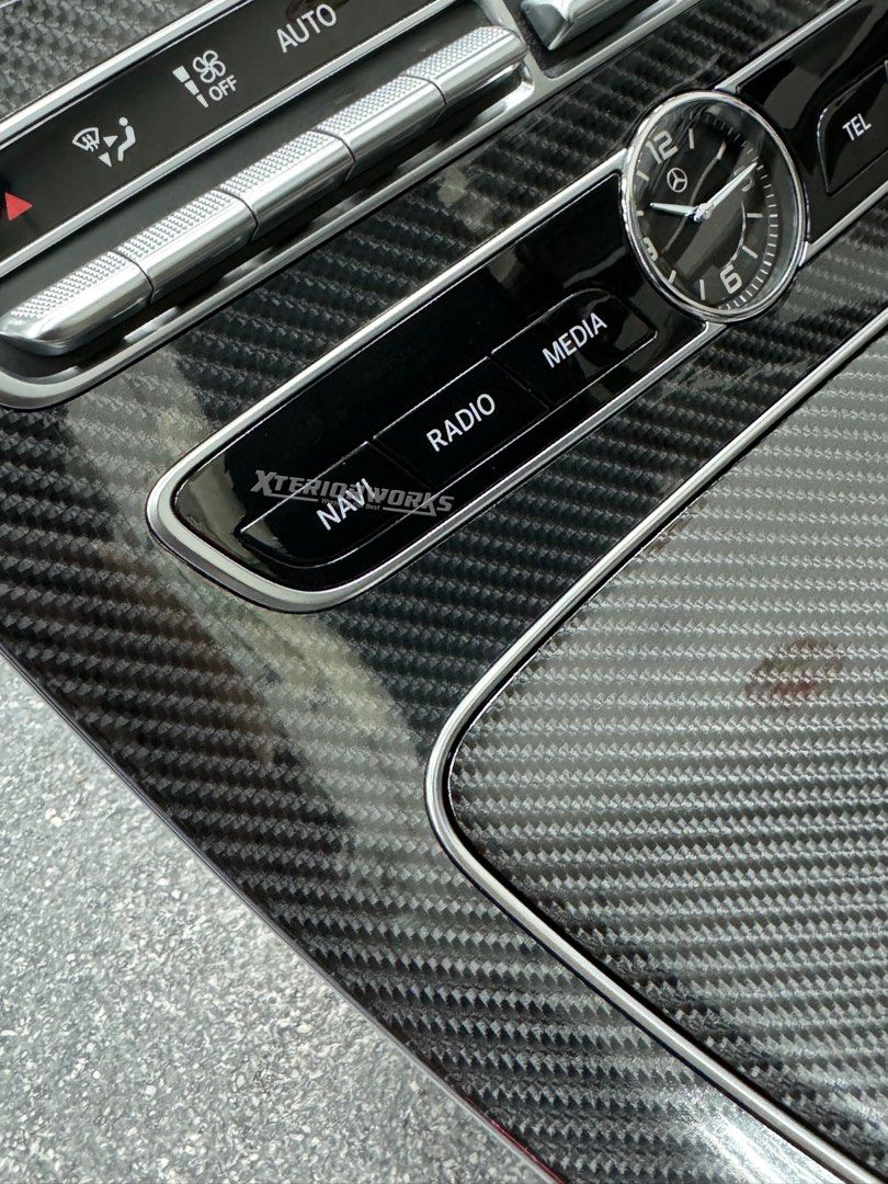 Mercedes E Class Center console wrap, Car Accessories, Accessories on ...